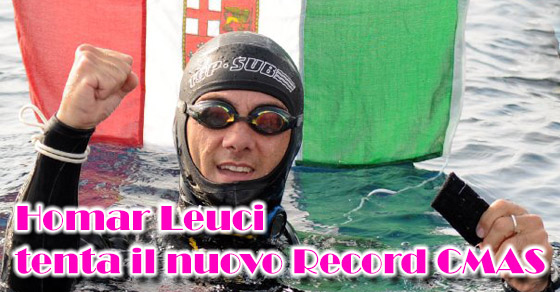 Homar Leuci vuole di riprendersi il Record! - Apnea Magazine